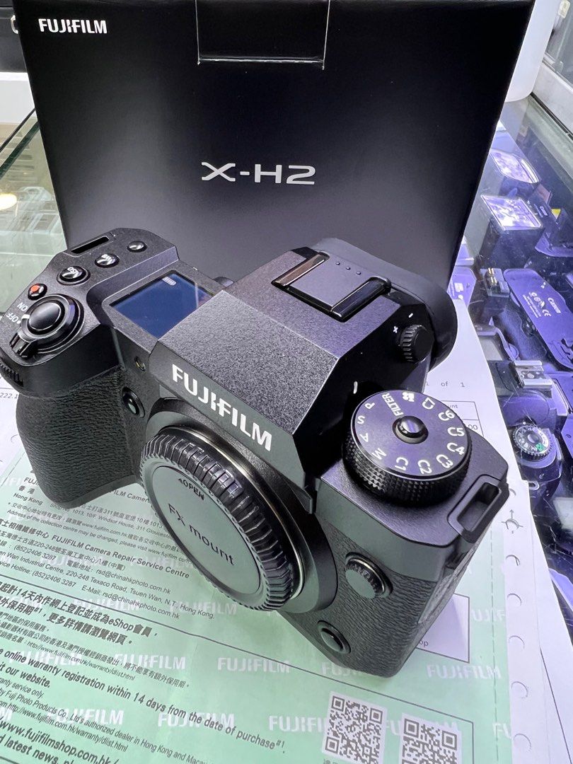 最心痛時放得太遲 FUJIFILM X-H2 XH2 四千萬像數 行長保 原裝富士單 全新冇分別 TRADE IN 特價, 攝影器材, 相機 ...