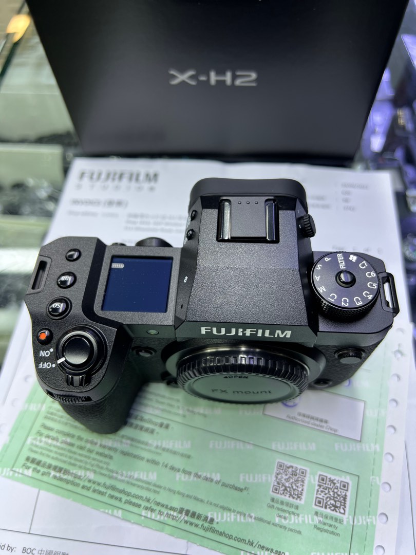 最心痛時放得太遲 FUJIFILM X-H2 XH2 四千萬像數 行長保 原裝富士單 全新冇分別 TRADE IN 特價, 攝影器材, 相機 ...