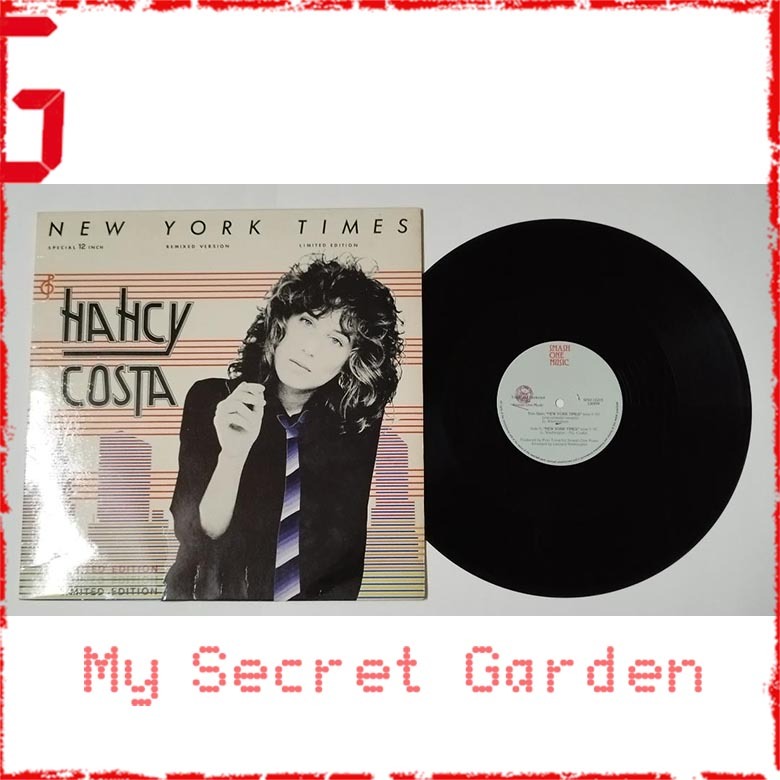 現貨 NANCY COSTA New York Times 1984年Italy版 黑膠唱片12" Single Vinyl LP 80s ...