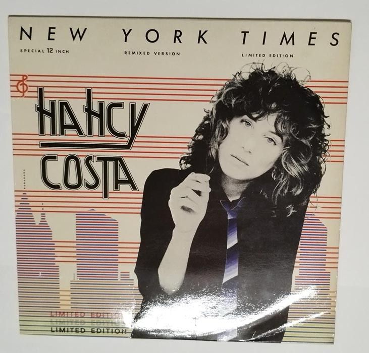 現貨 NANCY COSTA New York Times 1984年Italy版 黑膠唱片12" Single Vinyl LP 80s ...