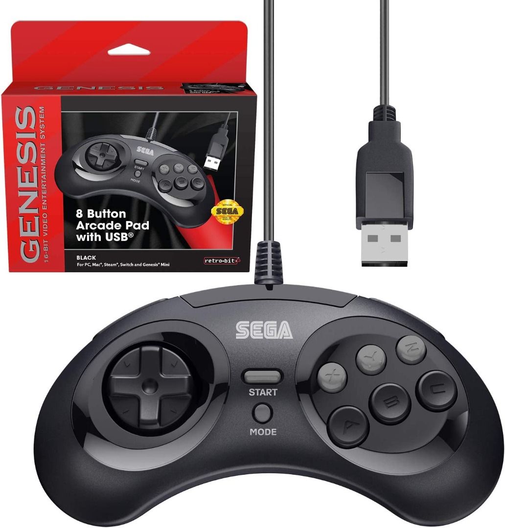 (全新) SEGA 原裝官方授權 Genesis Mega Drive mini 2/ 1 16 bit MD 世嘉五代 迷你 HDMI 懷舊 ...