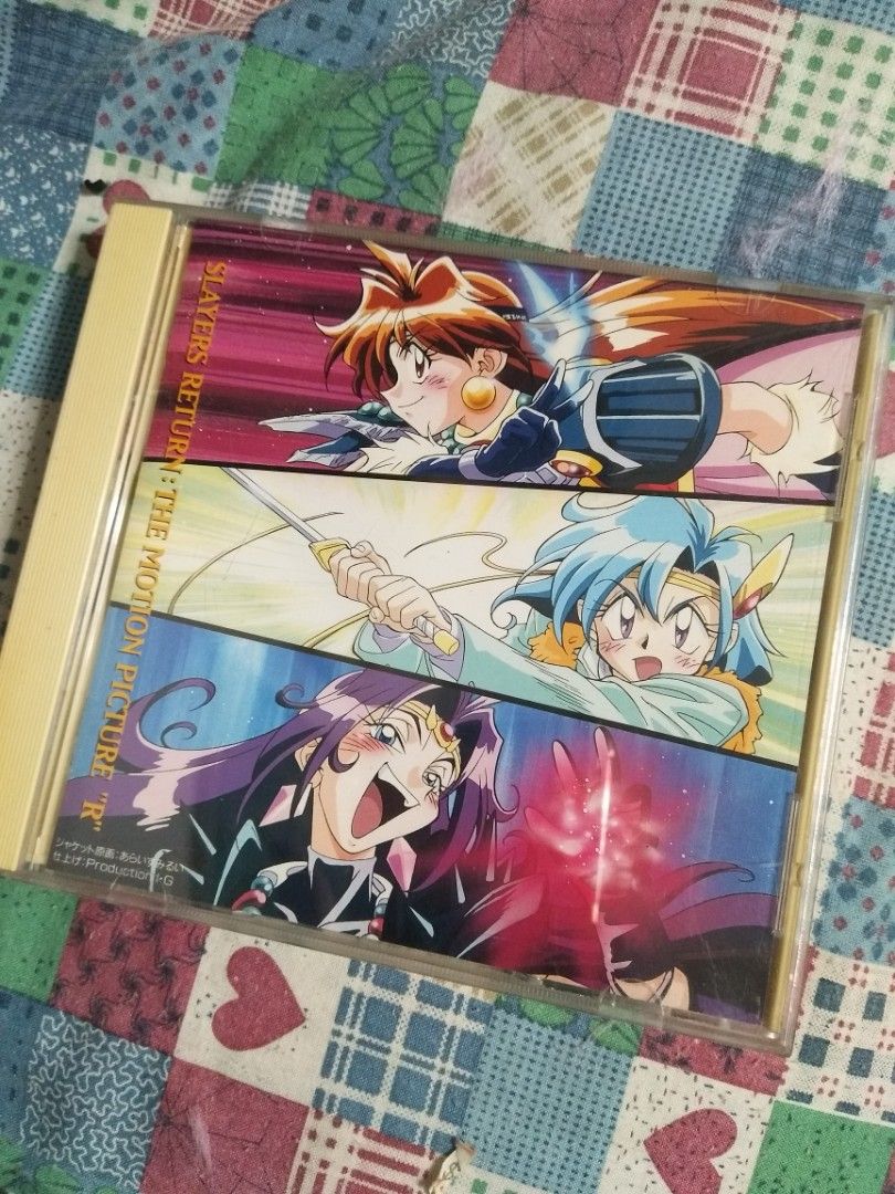 日版 SLAYERS RETURN:THE MOTION PICTURE "R" 魔劍美神 秀逗魔道士 動畫原聲 OST CD 1996年 ¥ ...