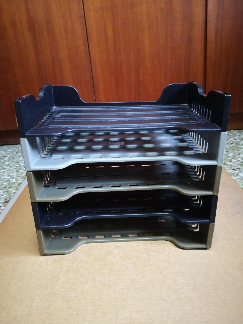 A4 document paper rack, Furniture & Home Living, Furniture, Shelves ...