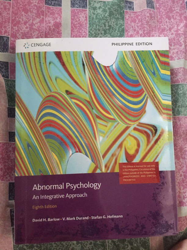Abnormal Psychology 8th Edition, Hobbies & Toys, Books & Magazines ...