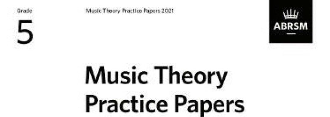 ABRSM Grade 5 音樂樂理 Past Paper (PDF), 興趣及遊戲, 音樂、樂器 & 配件, 音樂與媒體 - 樂譜 - Carousell