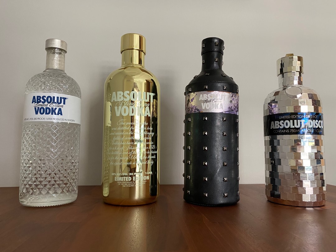 Absolut Vodka Limited Edition (Assorted), Food & Drinks, Alcoholic ...