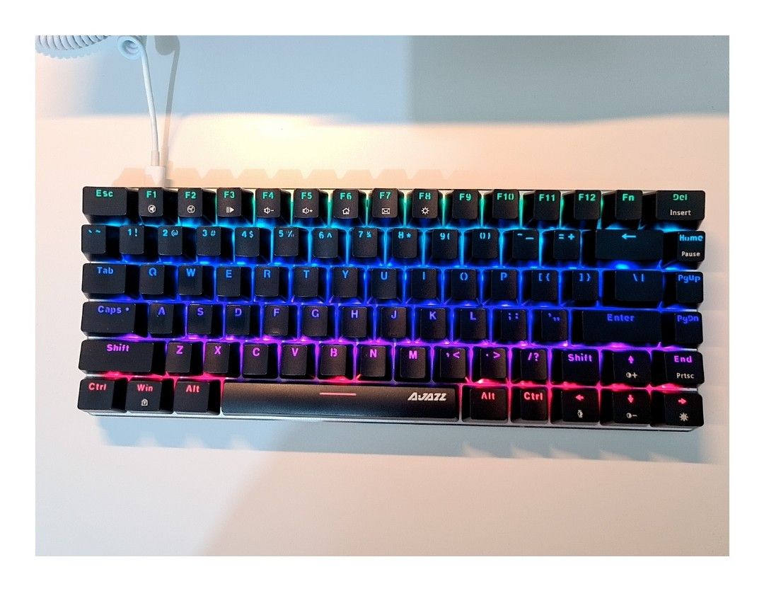 Ajazz Ak33 Black RGB Black Switch Mechanical Keyboard, Computers & Tech, Parts & Accessories ...