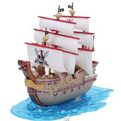 Anime One Piece Shanks Shank Red Force Pirate Ship Sea Sail Boat ...