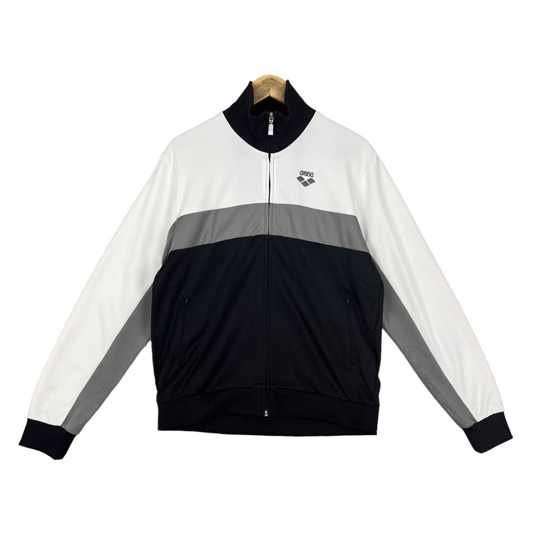 Arena Track Top 2 Tones, Men's Fashion, Coats, Jackets and Outerwear on ...
