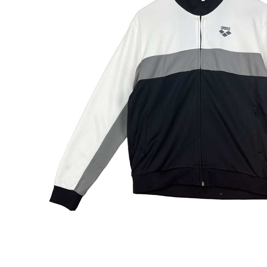 Arena Track Top 2 Tones, Men's Fashion, Coats, Jackets and Outerwear on ...