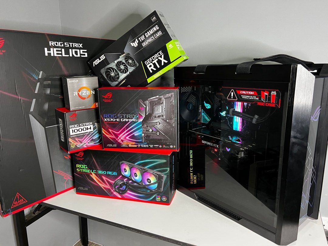 Asus Rog high end desktops, Computers & Tech, Desktops on Carousell