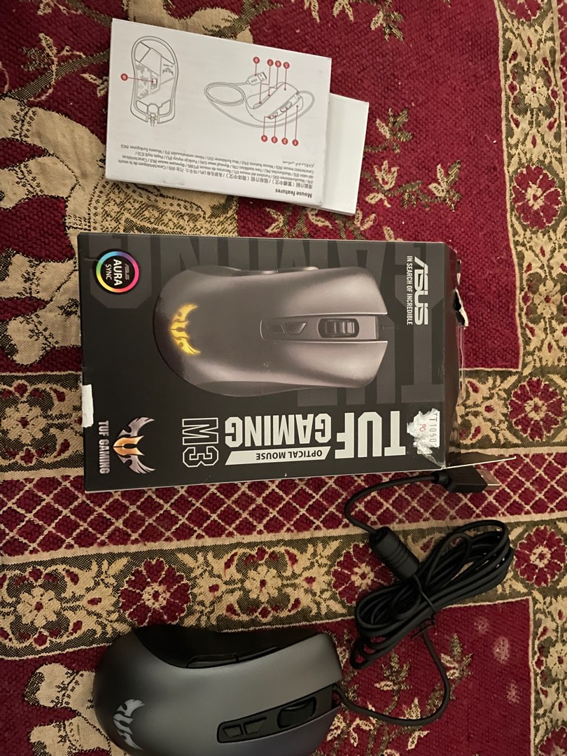 ASUS TUF M3 GAMING MOUSE, Computers & Tech, Parts & Accessories, Mouse ...