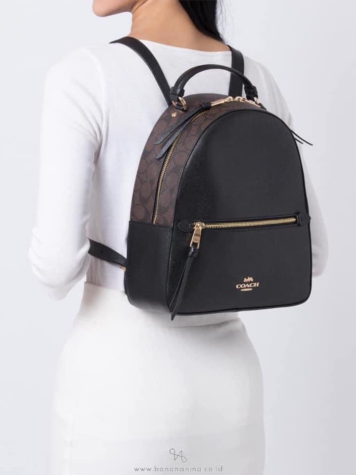 Authentic Coach Jordyn Mono Backpack, Women's Fashion, Bags & Wallets ...