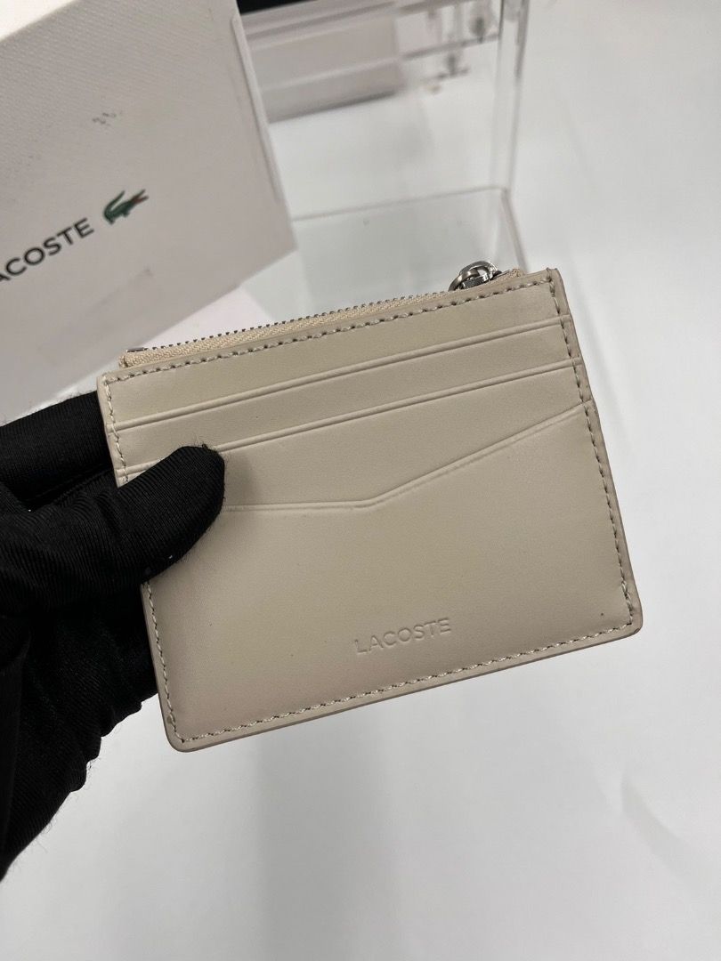 Authentic Lacoste Cardholder With tag, Box and Paperbag, Women's ...