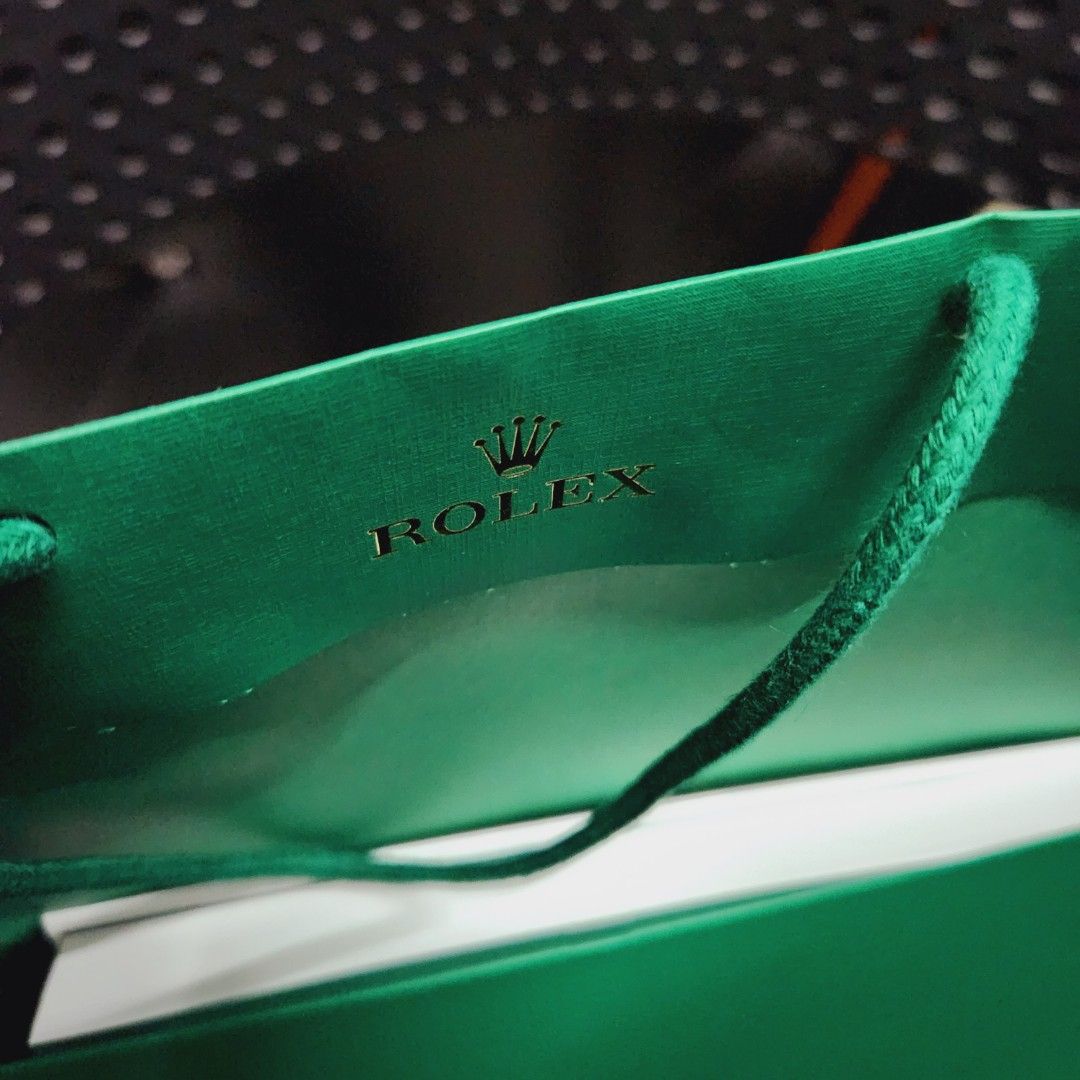 Authentic Rolex Watch Paperbag, Luxury, Watches on Carousell