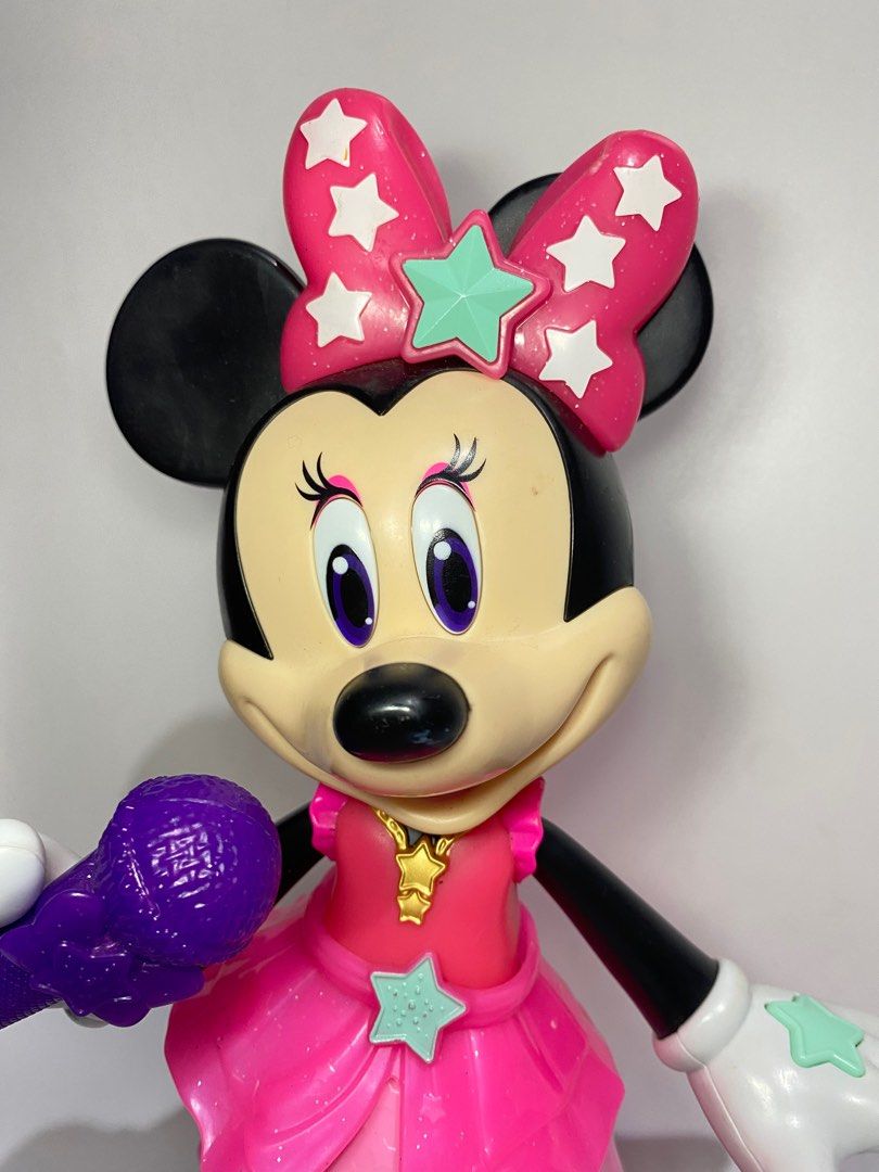 Batt-Op Minnie Mouse Music and Light Toy, Hobbies & Toys, Toys & Games ...