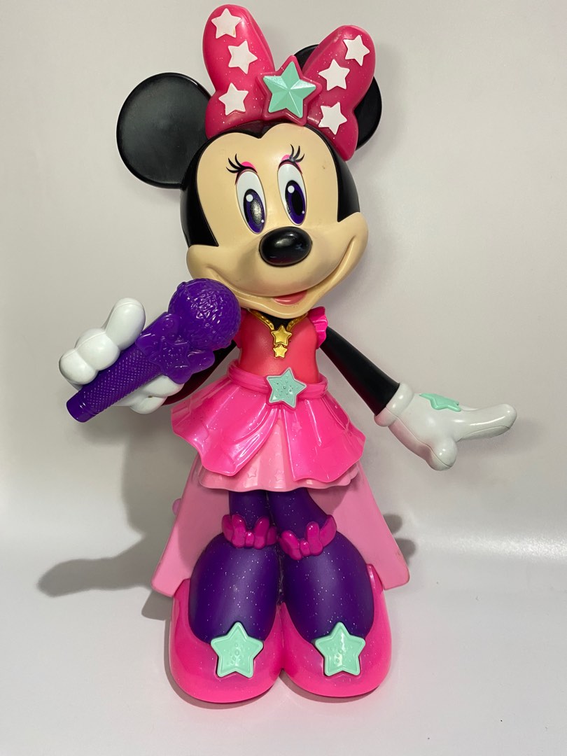 Batt-Op Minnie Mouse Music and Light Toy, Hobbies & Toys, Toys & Games ...