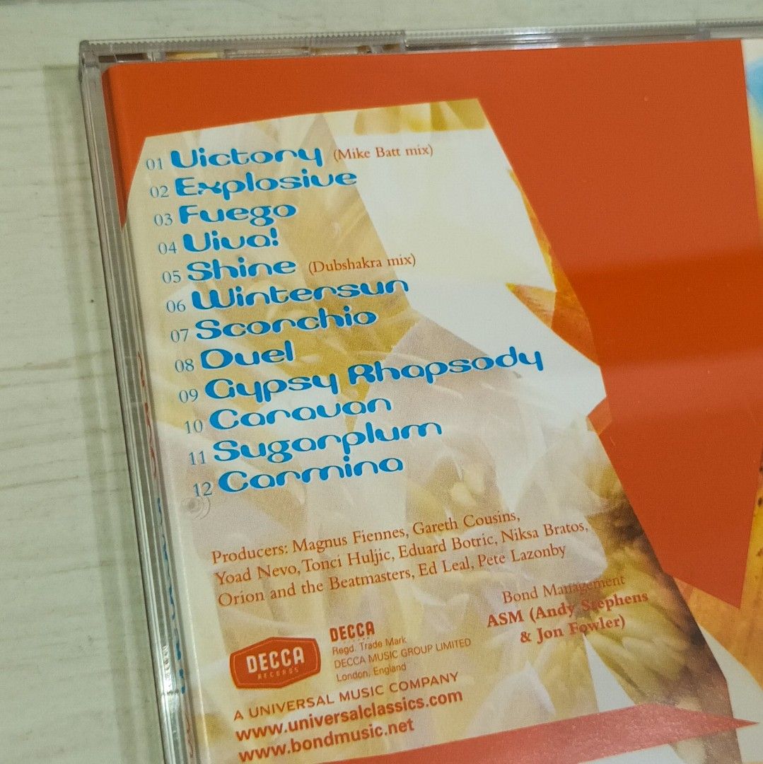 BEST OF BOND (EXPLOSIVE) + STUDIO ALBUMS (2-DISC BORN, SHINE ...