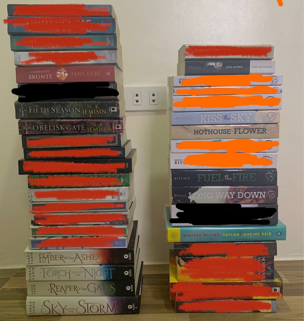 Booktok Assorted Books Romance Fantasy Mystery Contemporary Calloway