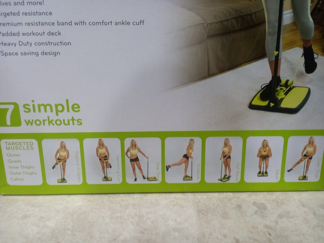 Booty maxx (jml), Sports Equipment, Exercise & Fitness, Toning ...