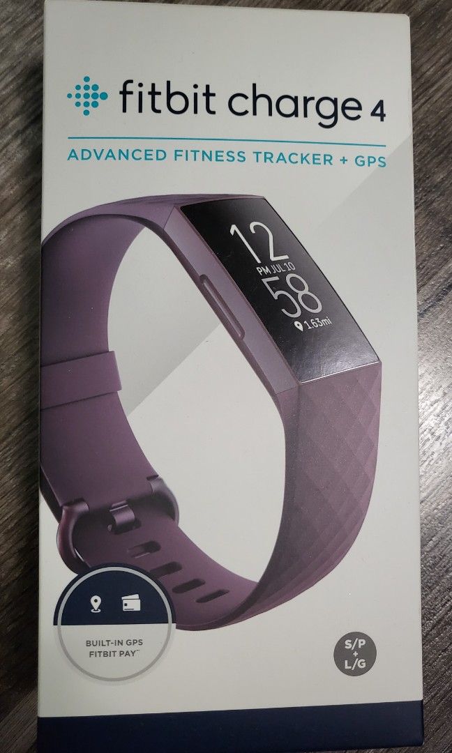 BOX only (Fitbit Charge 4), Mobile Phones & Gadgets, Wearables & Smart ...