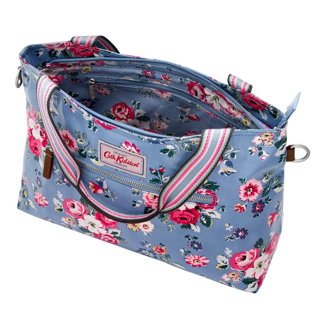 Brand New CATH KIDSTON Blue Floral Crossbody Sling Bag, Women's Fashion ...