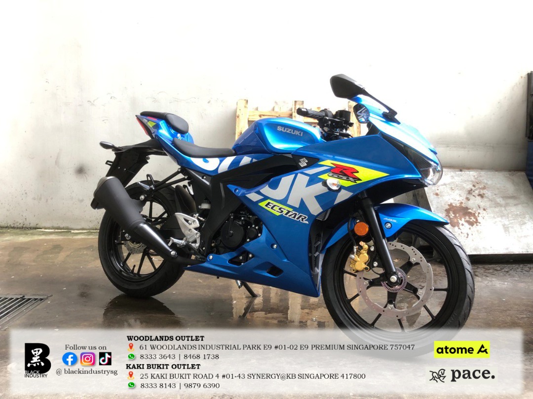 BRAND NEW CLASS 2B BIKES | SUZUKI GSXS150/GSXR150 | YAMAHA XSR155 / R15 ...