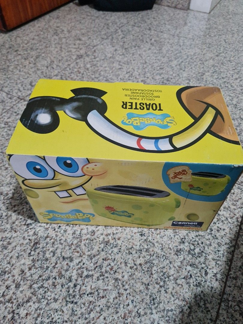 Brand new cornell spongebob toaster philip sandwich maker, TV & Home ...