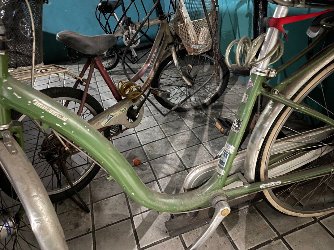 Bridgestone Japanese bike with Carrier, Sports Equipment, Bicycles ...