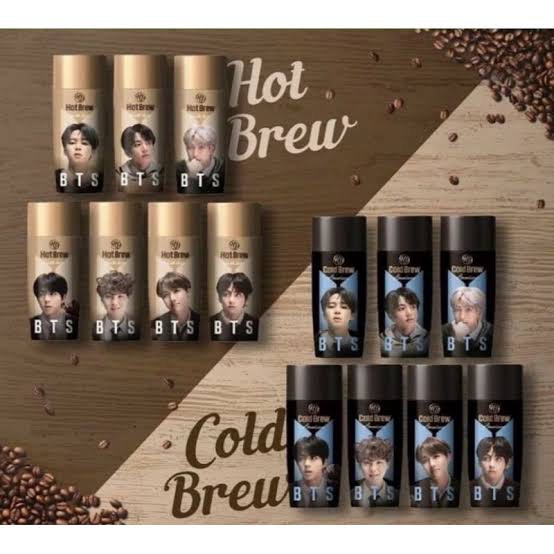 Complete Set - BTS Coffee Babinskin, Hobbies & Toys, Memorabilia ...