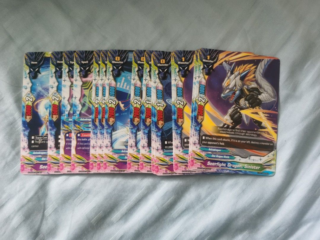 Budget Astrodragon Deck Buddyfight, Hobbies & Toys, Toys & Games on ...