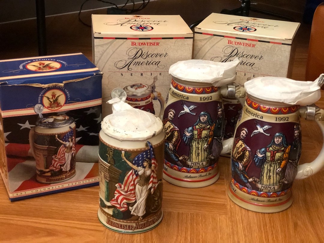 Budweiser Stein Collector limited edition, Hobbies & Toys, Memorabilia ...