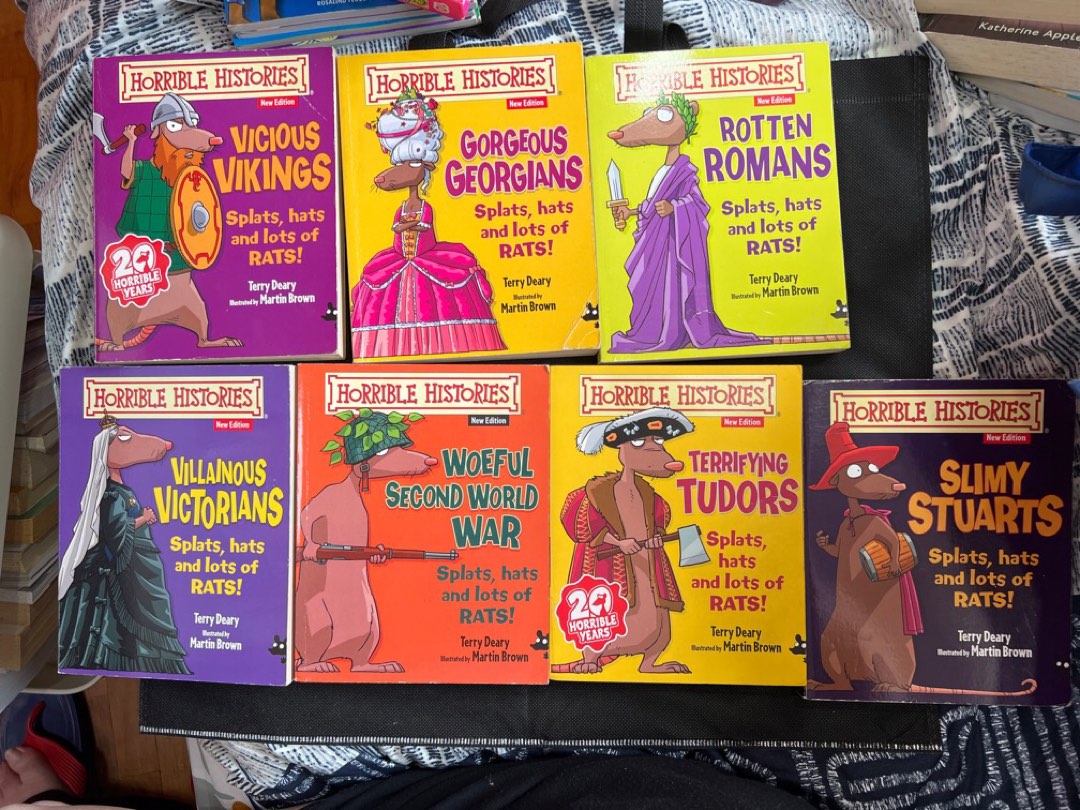 [Bundle] Horrible Histories Series, Hobbies & Toys, Books & Magazines ...