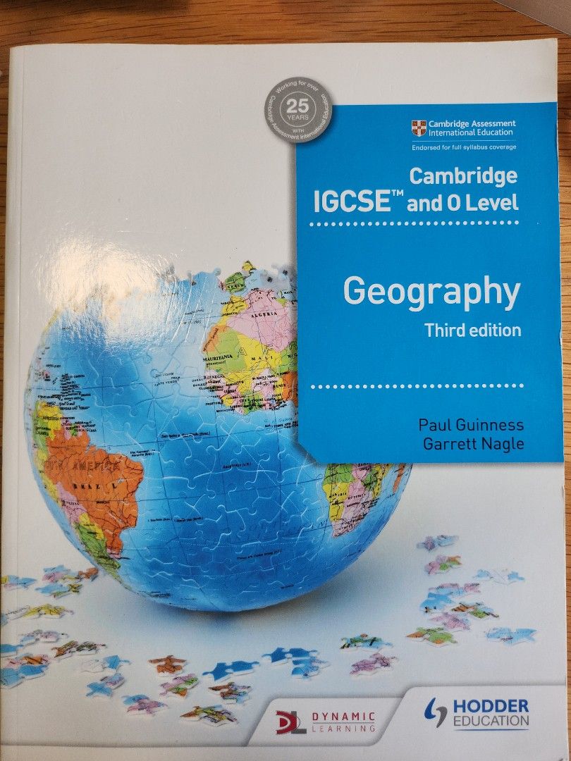 Cambridge Igcse O Level Geography Textbook Secondary School Hobbies And Toys Books And Magazines