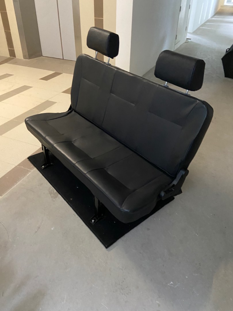 Hiace NV Van rear seat with wooden baseboard, Car Accessories ...