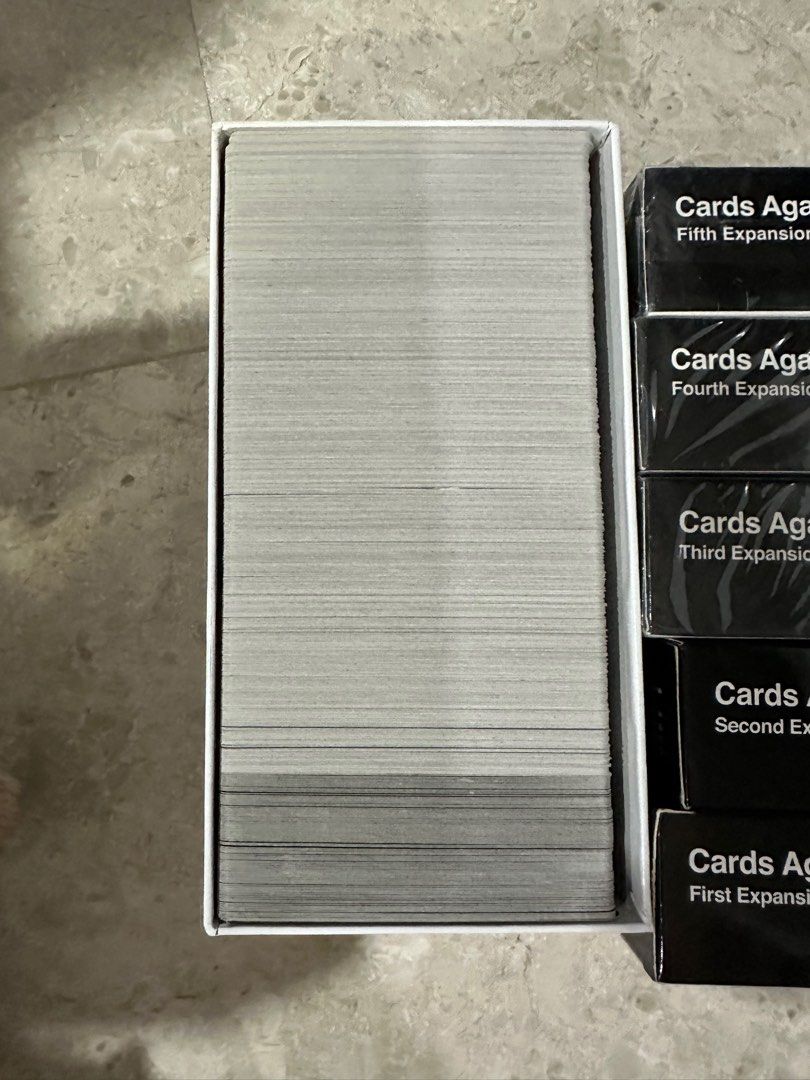 Cards Against Humanity - CA edition + expansion packs, Hobbies & Toys ...