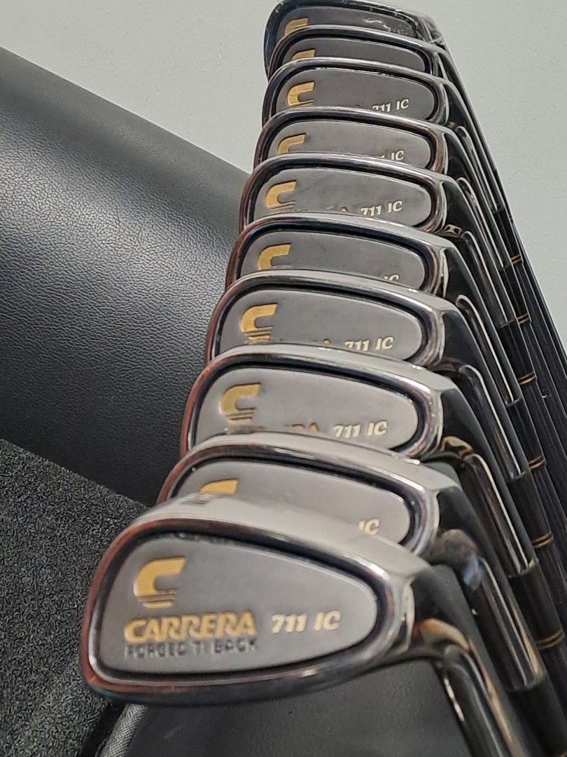 CARRERA 711IC forged ti back iron set, Sports Equipment, Sports & Games ...