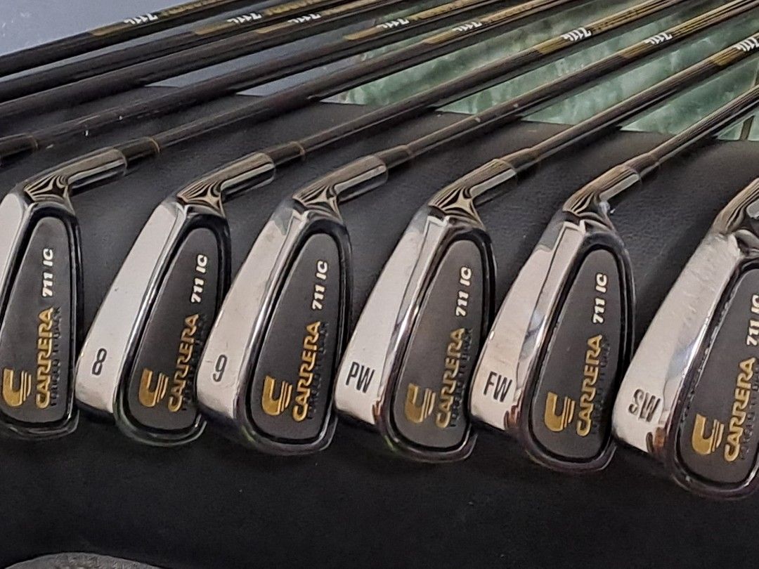 CARRERA 711IC forged ti back iron set, Sports Equipment, Sports & Games ...