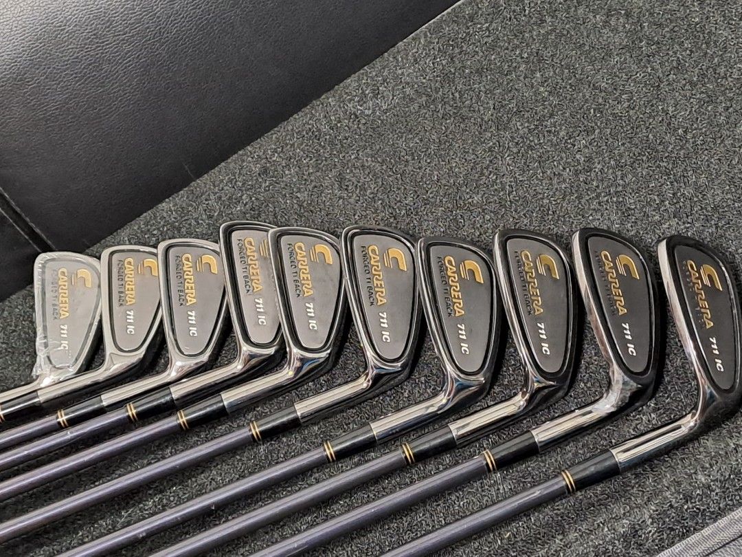 CARRERA 711IC forged ti back iron set, Sports Equipment, Sports & Games ...
