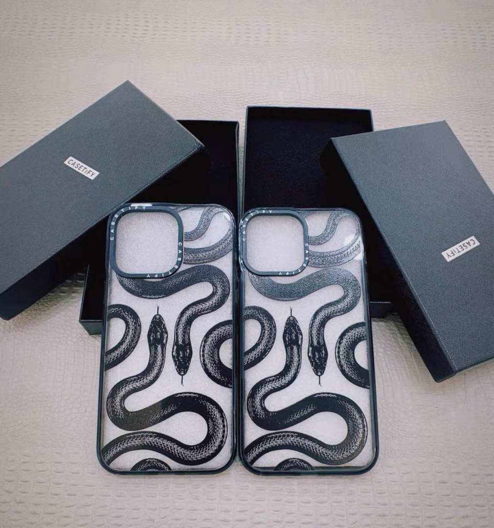 Casetify Snake case, 手提電話, 電話＆平板電腦配件, 手機套及手機殻 - Carousell