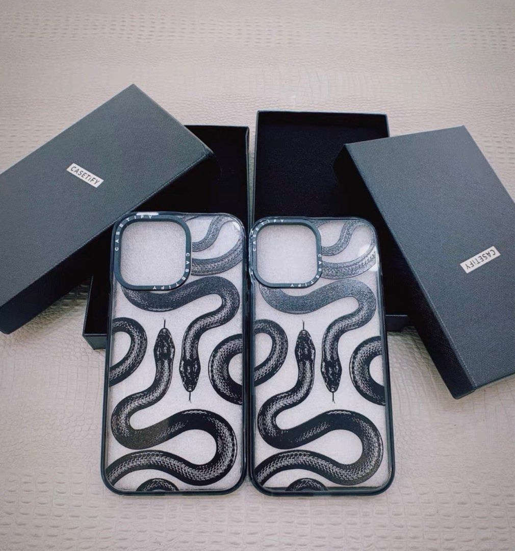 Casetify Snake case, 手提電話, 電話＆平板電腦配件, 手機套及手機殻 - Carousell