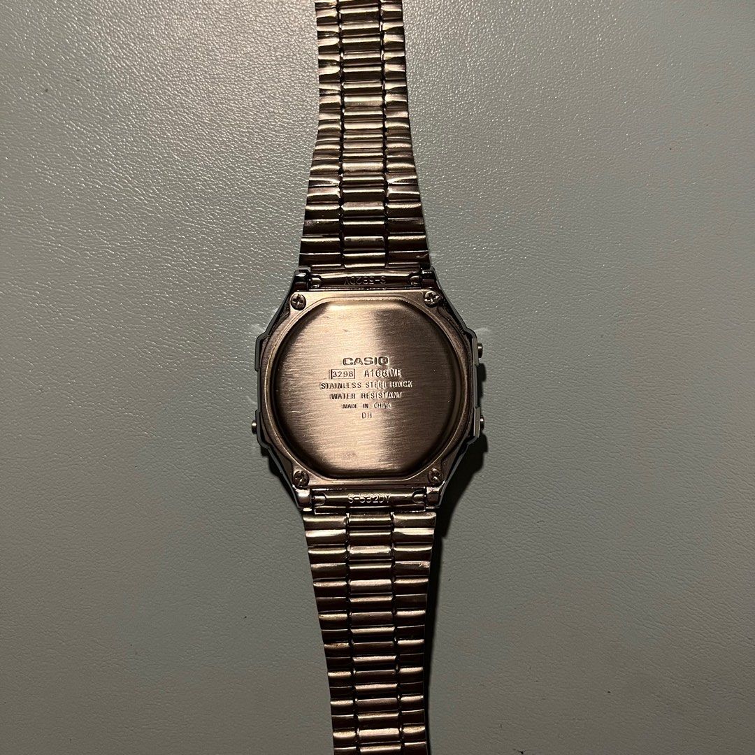 Casio Digital Watch Silver, Women's Fashion, Watches & Accessories ...