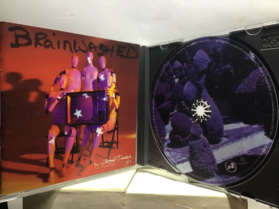 CD George Harrison (Beatles) - Brainwashed OOP ORIGINAL PRESS Anubis ...
