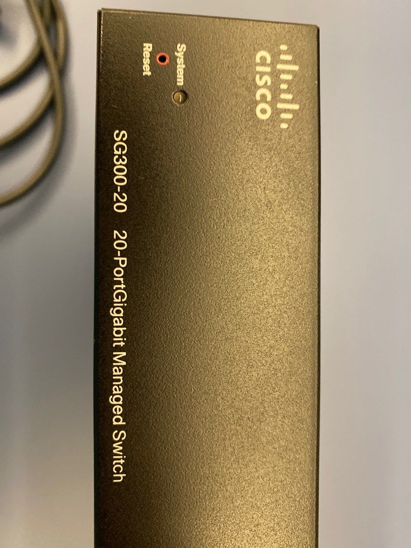 Cisco SG300-20 20 Port Gigabit Managed Switch, Computers & Tech, Parts & Accessories, Networking ...