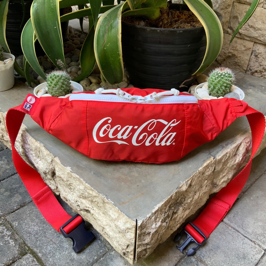 COCA-COLA COKE X POLHAM WAIST BAG, Fesyen Pria, Tas & Dompet , Tas ...