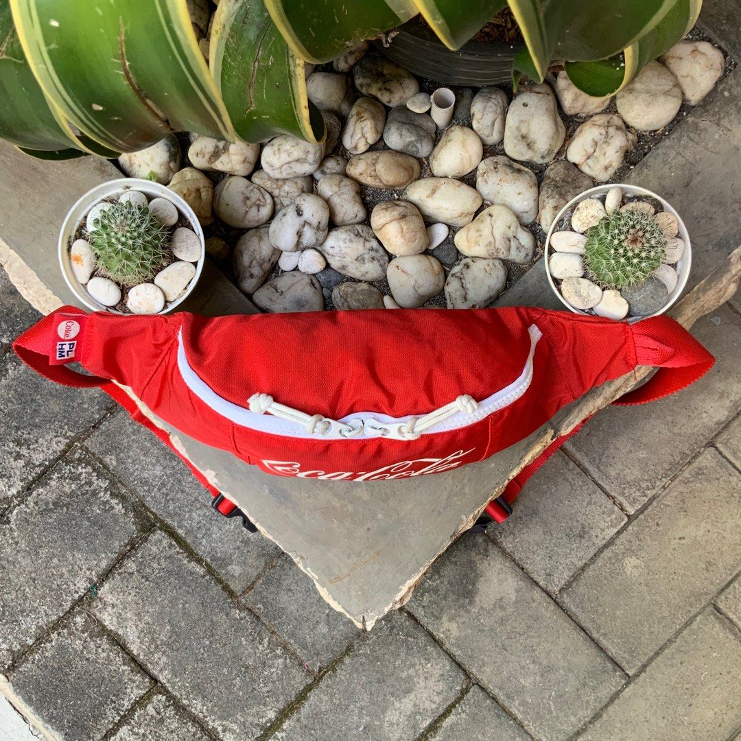 COCA-COLA COKE X POLHAM WAIST BAG, Fesyen Pria, Tas & Dompet , Tas ...