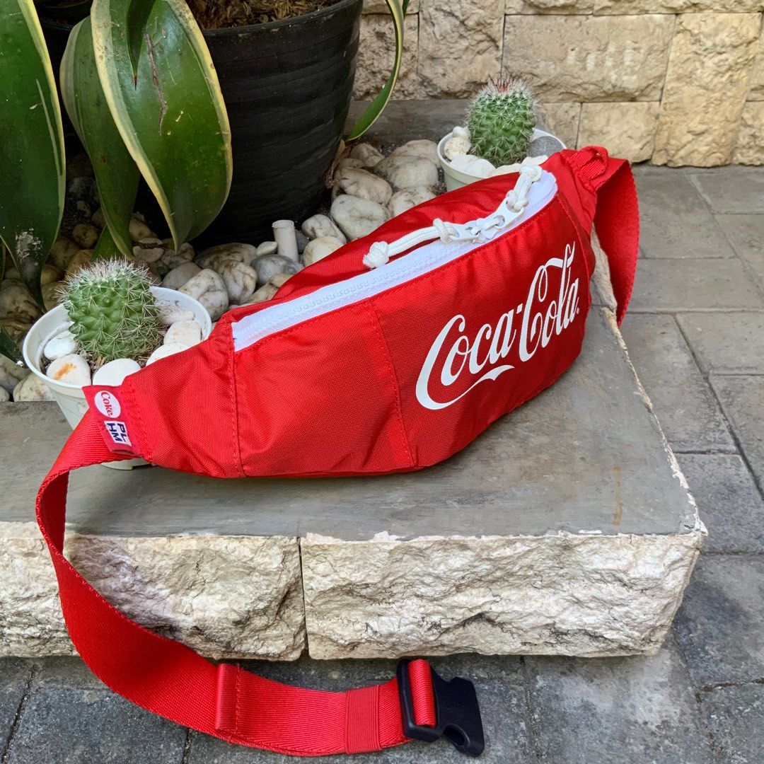 COCA-COLA COKE X POLHAM WAIST BAG, Fesyen Pria, Tas & Dompet , Tas ...