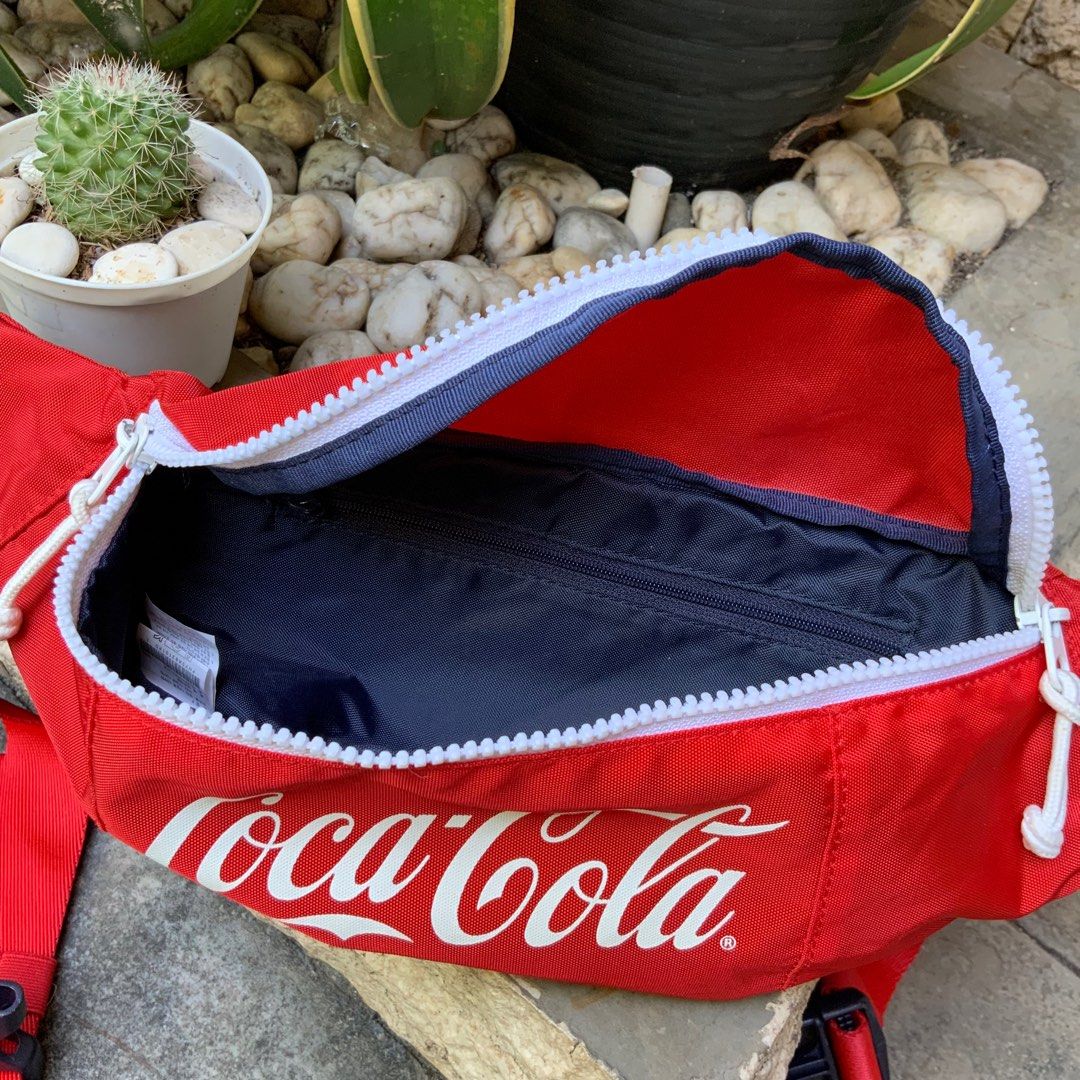 COCA-COLA COKE X POLHAM WAIST BAG, Fesyen Pria, Tas & Dompet , Tas ...