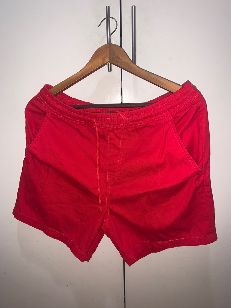 Coco Republic red shorts, Men's Fashion, Bottoms, Shorts on Carousell