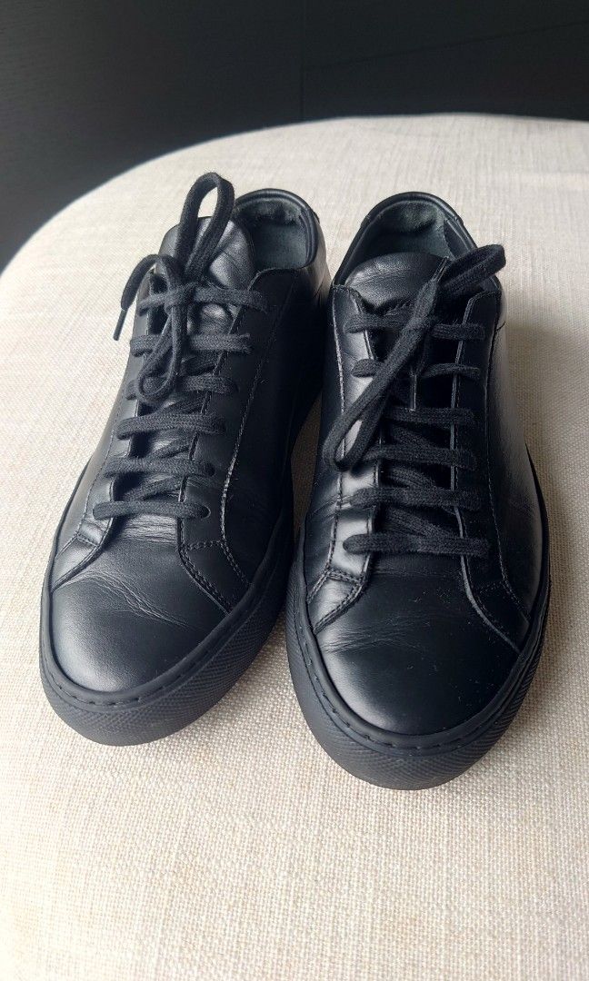 Common Projects Achilles Low Black, Men's Fashion, Footwear, Sneakers ...